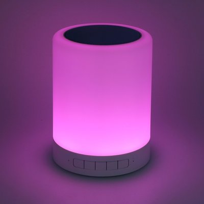 Touch Smart Bluetooth Led Smart Speaker Nightlight With TF Card Music Player Smart Speakers Subwoofer