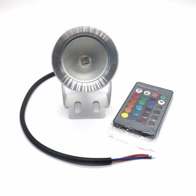 Waterpoof IP67 10V 12V RGB Underwater LED Light Fountain Landcape Spotlight Swimming Pool Lamp
