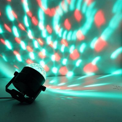3W High Bright Party Disco Light RGB Led Mini Laser Stage Lighting for Christmas,Wedding, Holiday