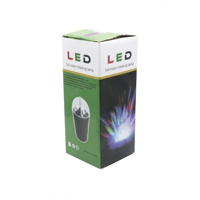 LED RGB Stage Light Auto Rotating Crystal Laser disco lighting lamp DJ LED Bulb Party Dancing Lamp