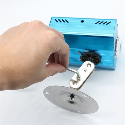 BLue Auto Voice Activated Water Ripple Projector LED Laser Stage Light