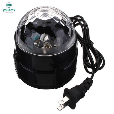 Christmas Lighting 3W Mini Voice Control Led Stage light For Holidays