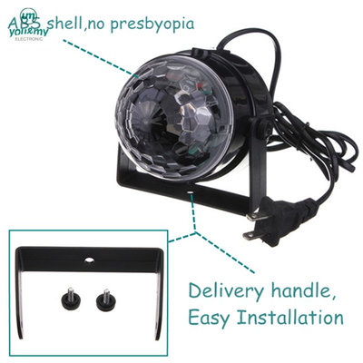 Christmas Lighting 3W Mini Voice Control Led Stage light For Holidays