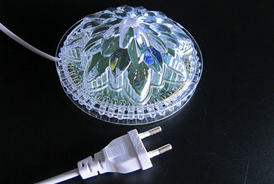 5W 48 LED RGB Light Color Voice Control Lotus Pattern LED Stage Christmas Light