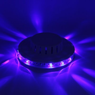 Hot UFO Sunflower Voice-activated Rotating RGB led Stage Light for Disco DJ Bar
