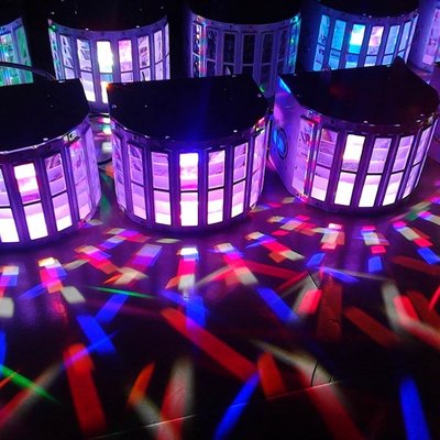 RGBW Color Mixing Led Stage Light 30w Mini Led Butterfly Effect Light