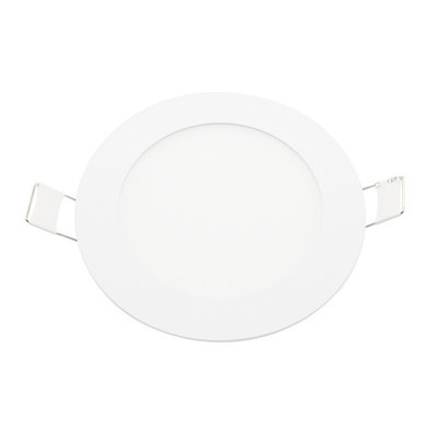 Round Led Ceiling Panel 102mm Diameter 6W Ceiling Panel Light Aluminum Mini Led Panel Light