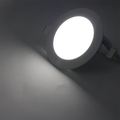 Round Led Ceiling Panel 102mm Diameter 6W Ceiling Panel Light Aluminum Mini Led Panel Light