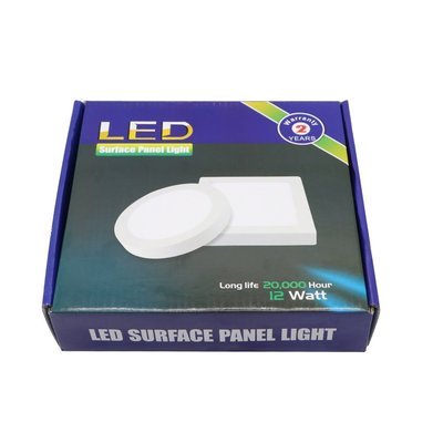LED Panel 18W 6W 12W 24W Surface Square Ceiling Lighting