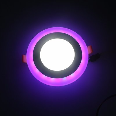 Super Slim Panel Light SMD Flat panel led lights Round Dual Color Panel Light