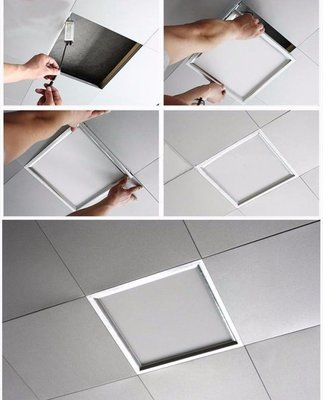 600x600mm 48W High PF Cool White Ultra Slim Square Led Panel Light 100lm/W