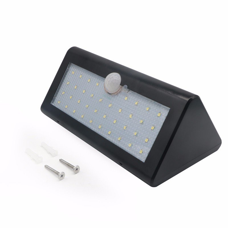 Waterproof 38 LED 4W 500LM Solar Power Fence Security Light | Outdoor LED Solar Garden Light with Motion Sensor