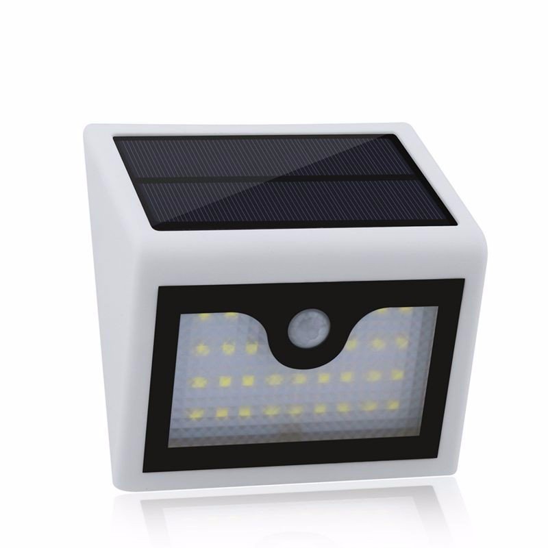 Outdoor Solar Powered 28 LED Lighting System Waterproof Wall Light Lamp Solar Panel Low-Power Camp