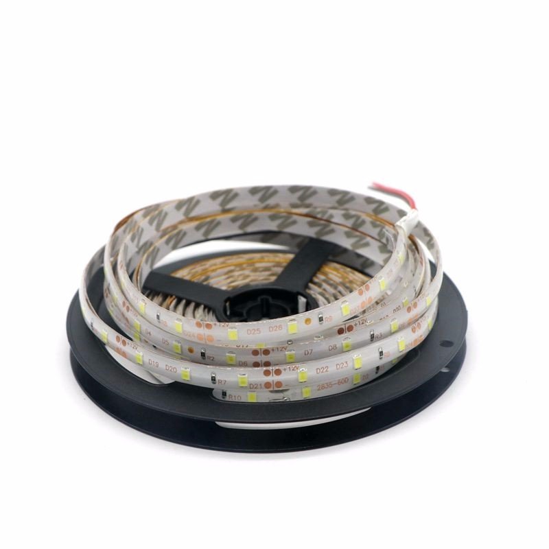 60leds/M SMD Led Strip Light 2835 White Flexible Led Stripe 5m 12V Warm White 100 Meters Supper Brightness