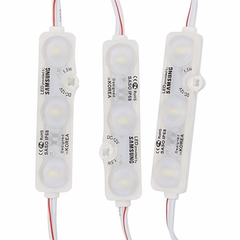 SMD 5730 LED Modules With Lends 3LED IP68 Waterproof Led Module Outdoor Lightbox Cool white