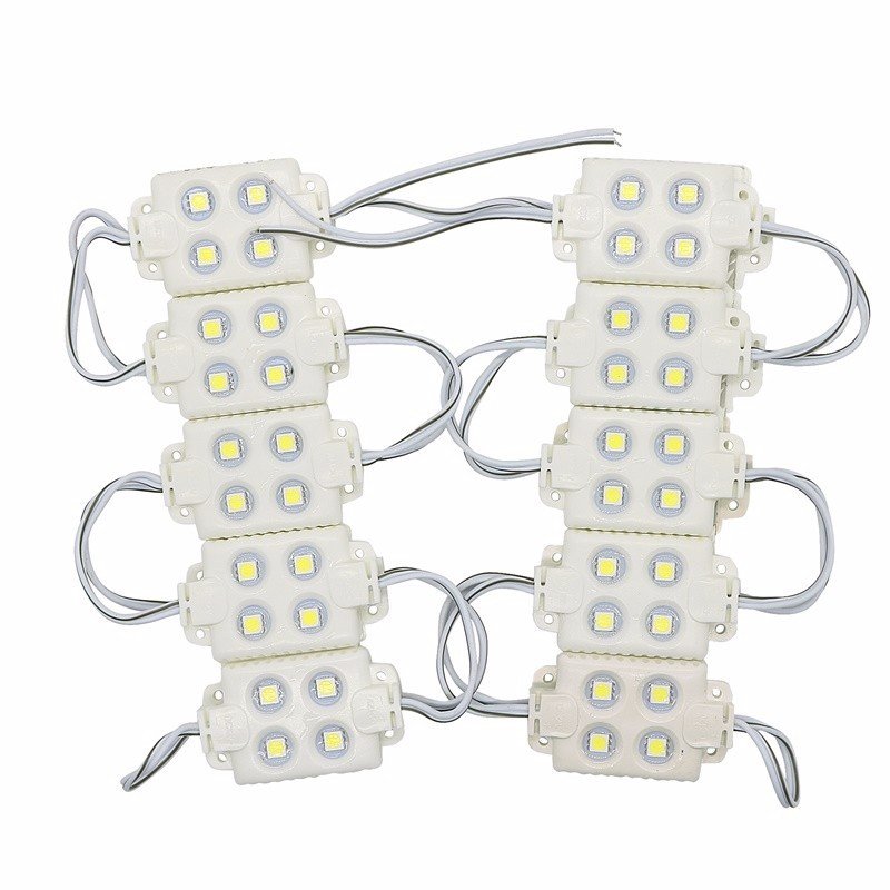 LED Module 5050 4 led module injection LED Module for light box Cold White