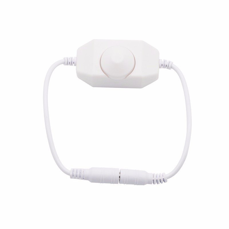 DC12-24V Mini LED Brightness Adjust Switch Dimmer Controller for Single Color Strip Light
