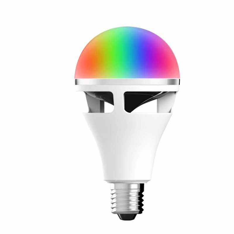 Colorful Music Smart LED Light Bulb Wireless Bluetooth 4.0 Speaker Portable Smart Bubble Lamp Controlled By Phone