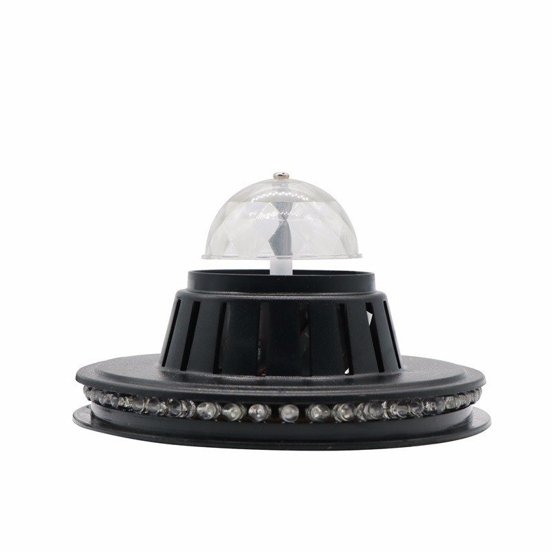 Color Changing RGB Mini LED Rotating Crystal Stage Light For KTV Xmas Party Club Pub