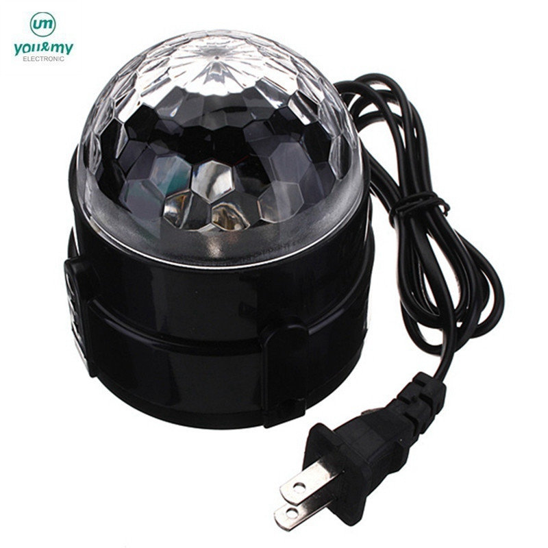 Christmas Lighting 3W Mini Voice Control Led Stage light For Holidays
