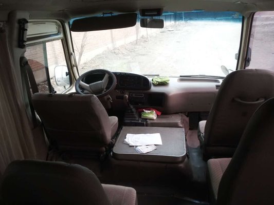 100% original japan toyota coaster city  bus 6 cyliner diesel engine buses left hand drive 30 seats