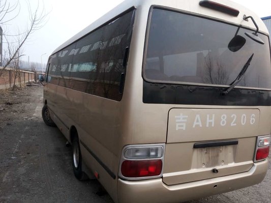 100% original japan toyota coaster city  bus 6 cyliner diesel engine buses left hand drive 30 seats
