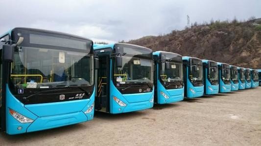 Yutong Kinglong Higer Foton bus for sale from shanghai china second hand buses market