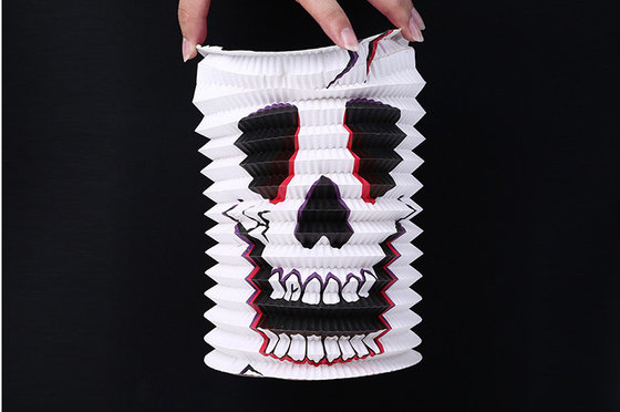 China Paper craft ornaments, creative paragraph origami lanterns, customizable paper carving，Portable lights supplier