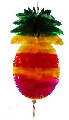 Sequins pineapple lanterns Lantern Festival celebration supplier