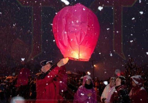 Large sky lantern light export Russia high-grade packaging  for In Moscow, Russia supplier
