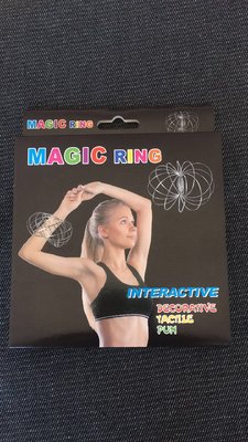 Magic ring，Decompression magic bracelet.，hoop toys supplier