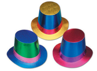 A hot-selling laser hat. New Year's carnival paper hat. New Year party holiday products. New Year's birthday hat. supplier