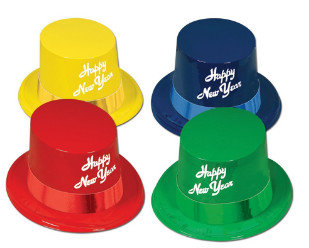 A hot-selling laser hat. New Year's carnival paper hat. New Year party holiday products. New Year's birthday hat. supplier