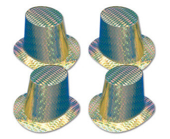 A hot-selling laser hat. New Year's carnival paper hat. New Year party holiday products. New Year's birthday hat. supplier