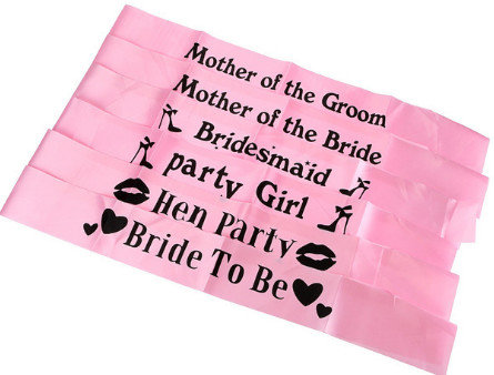Party straps, etiquette straps, New Year's shoulder straps, ceremonial banners. supplier