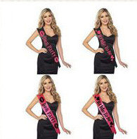 Party straps, etiquette straps, New Year's shoulder straps, ceremonial banners. supplier