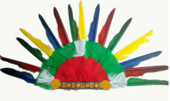 Indian headdress, ground anfield dress party outfit, feather headdress, chief hat. supplier