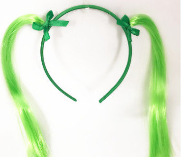 New Irish Halloween headgear, green clover headband, stage show, party dress up. supplier