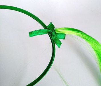 New Irish Halloween headgear, green clover headband, stage show, party dress up. supplier