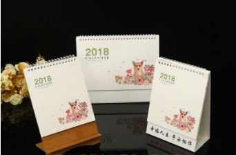 Desk calendar, calendar, advertisement. supplier