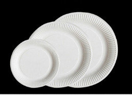 Disposable paper plate 5~10 inch BBQ birthday cake pan children DIY art drawing paper plate. supplier