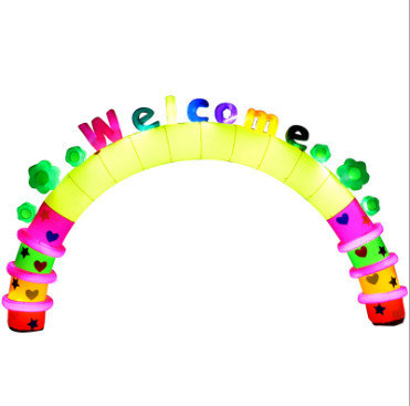 Night light archway lights rainbow door air mode arch new light wedding rainbow door.6M,8M,10, supplier