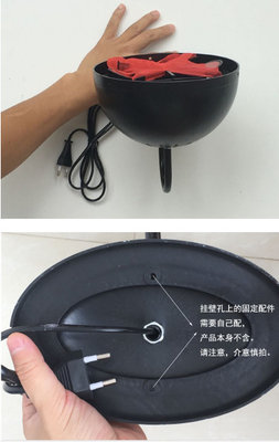 Halloween simulation LED fake fire plug fire lamp fire pot fire lamp fire bar KTV scene decoration props. supplier