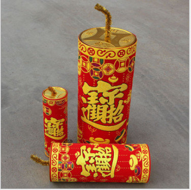 Spring Festival decoration firecracker firecracker window decoration piece for the New Year's New Year indoor decoration supplier