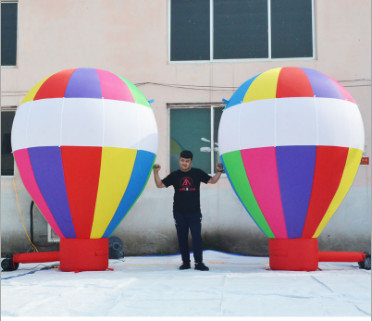 The aeration model of the earth, the inflatable arch opening ceremony, the air mode color, the rainbow door ai supplier