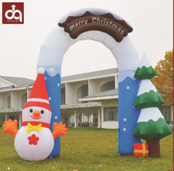 The inflatable model is customized to customize the gas mold of the Christmas tree arch.a kinds of colors supplier