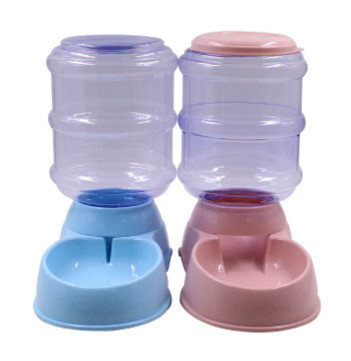 Dog Automatic Drinking Fountain Cat Automatic Feeding Cat Dog Food Bowl Gravity Drinking Basin 3.5L supplier