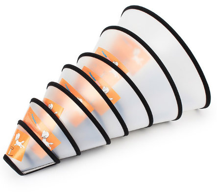 Elizabeth ucing kerah piaraan jeung anjing kageulisan topeng headgear pelindung fléksibel anti biting-ngahulag kerah supplier