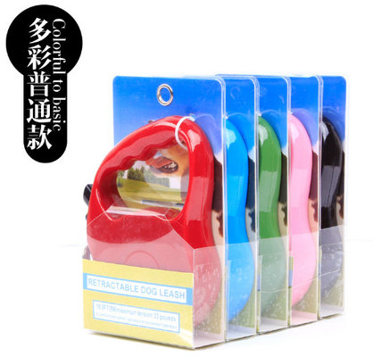 Pet Supplies, Automatic Retractable Dog Leash, Pet Puller, Dog Chain, Hyena Rope, Cat Rope;3M,and 5M；Full color supplier
