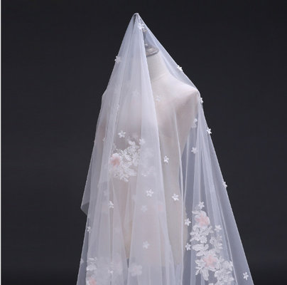2018 New Korean Bride Long, 3M White Veil, Wedding Accessories, Bridal Accessories Wedding veil wholesale custom supplier